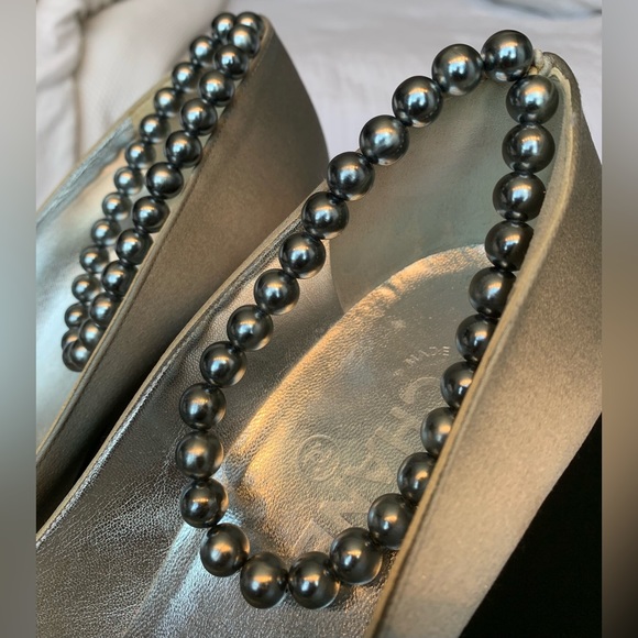 CHANEL | Shoes | Chanel Pearl Platform Heels | Poshmark